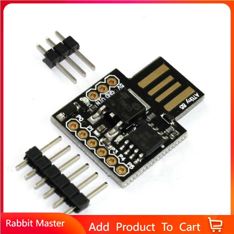 Digispark Kickstarter Development Board Attiny85 Module For Arduino Usb Shopee Philippines
