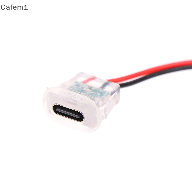 Cfph 2pin USB Type C Input Type Charging Socket With LED Lights Plate ...