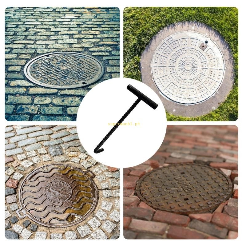 SUP Ergonomic 10mm Manhole Hook for Safe and Effortless Opening in City ...