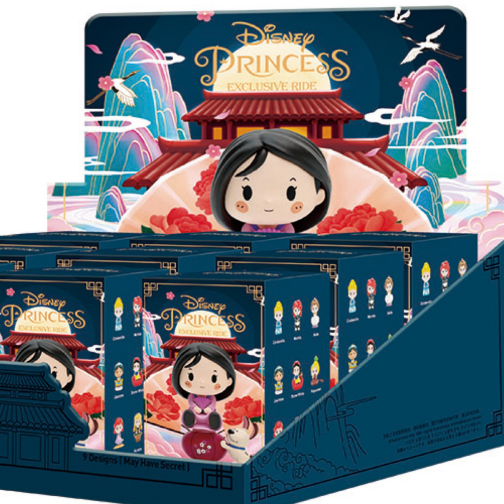 Disney Princess Figure Random Box POP MART Exclusive Ride Series ...