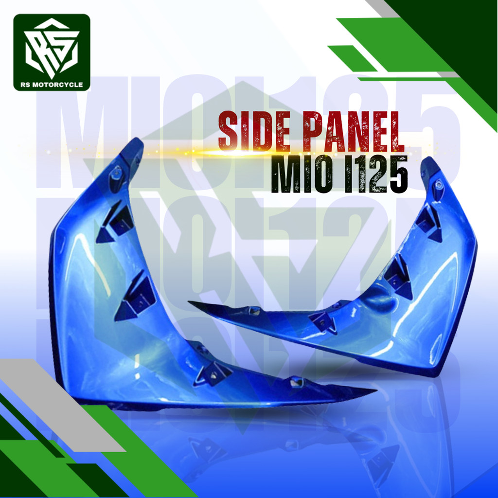 [RS] MOTORCYCLE RIGHT AND LEFT SIDE PANEL FOR MIO i125 | Shopee Philippines