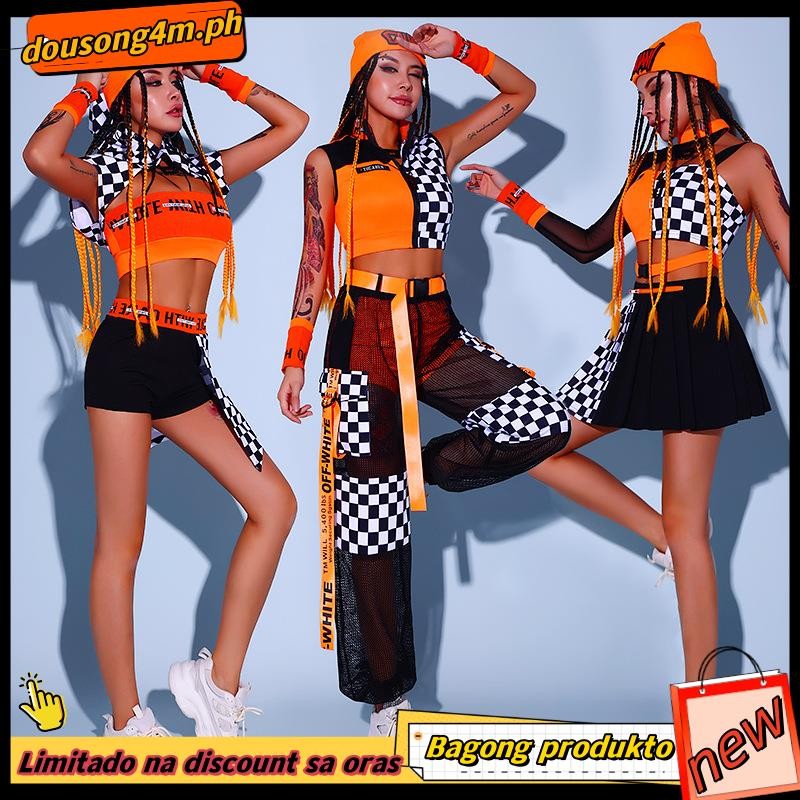 Girl Group Performance Costume Suit Hip-Hop Street Dance Costume Korean ...