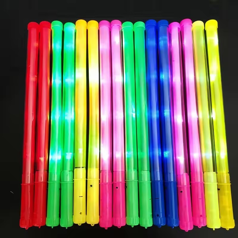 【Wholesale】5/10/20pcs Led Flashing Light Stick Flashing Glow Sticks ...