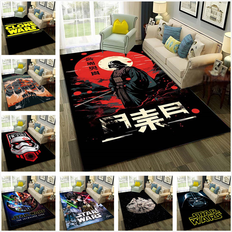 Black Knight Star Wars Darth Vader Esports Room Printed Carpet Esports ...