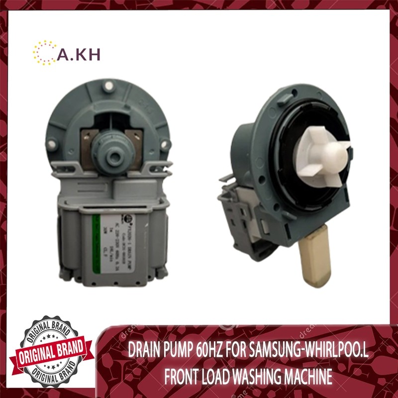 Drain pump 60Hz for Samsung-whirlpoo.l Front load washing machine ...