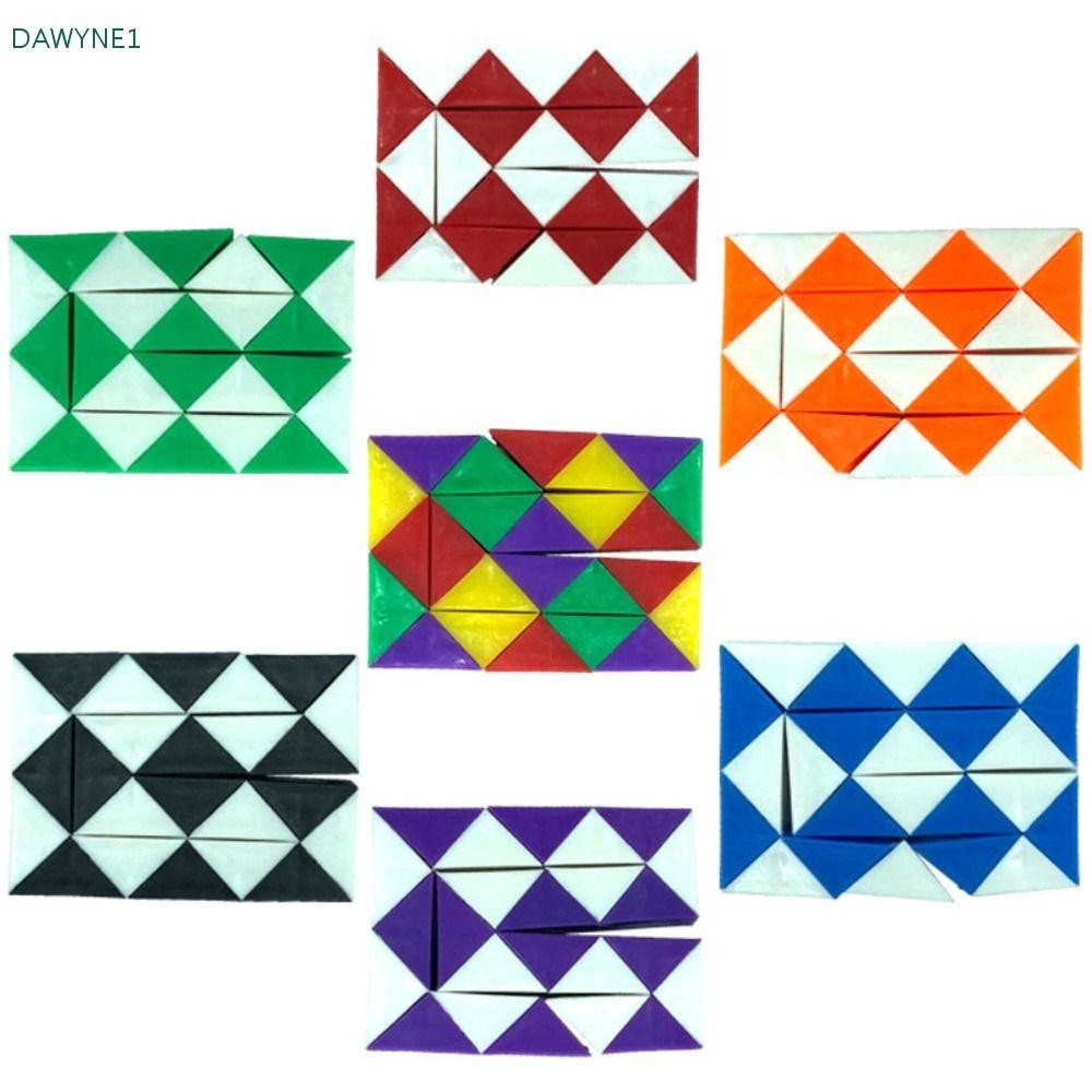 DWAYNE1 Magic Snake Cube, Folding Detachable 24 Speed Magic Snake Ruler ...