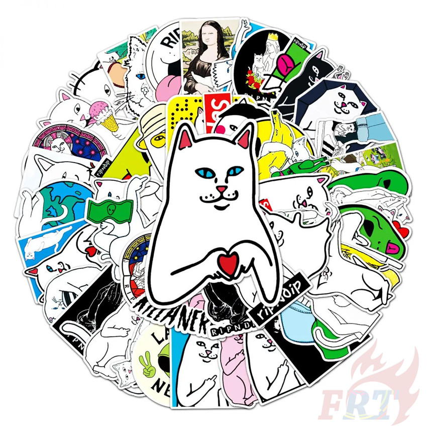 50Pcs/Set RipNDip Series 04 Series Stickers DIY Fashion Waterproof ...