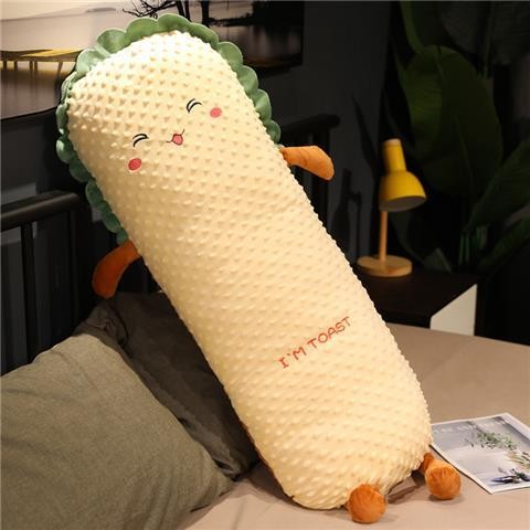 Children Cartoon Plush Long Strip Pillow Sleeping Legs Sleeping ...