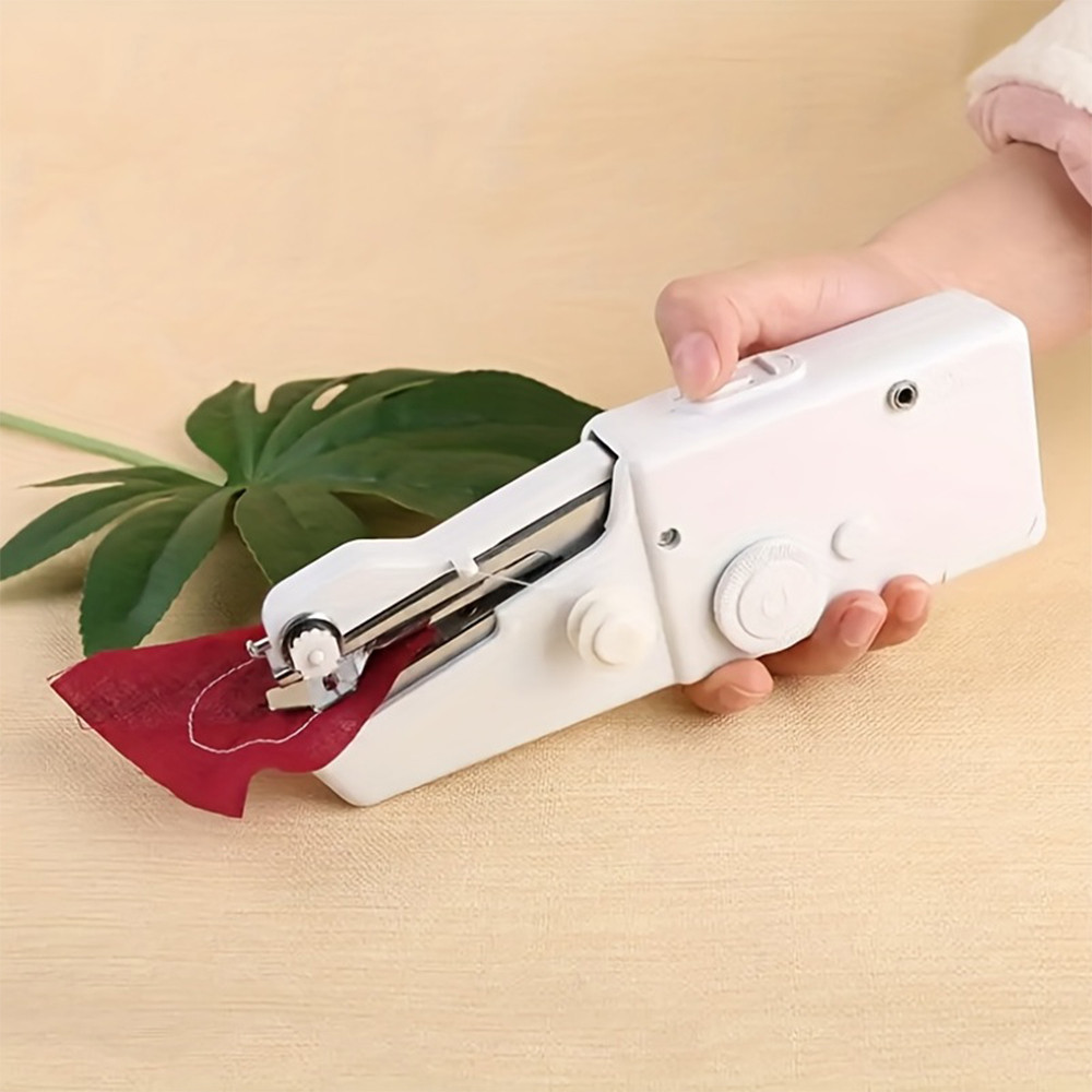 Inna Home Mini Portable Handheld Sewing Machine Cordless Home DIY Quick ...