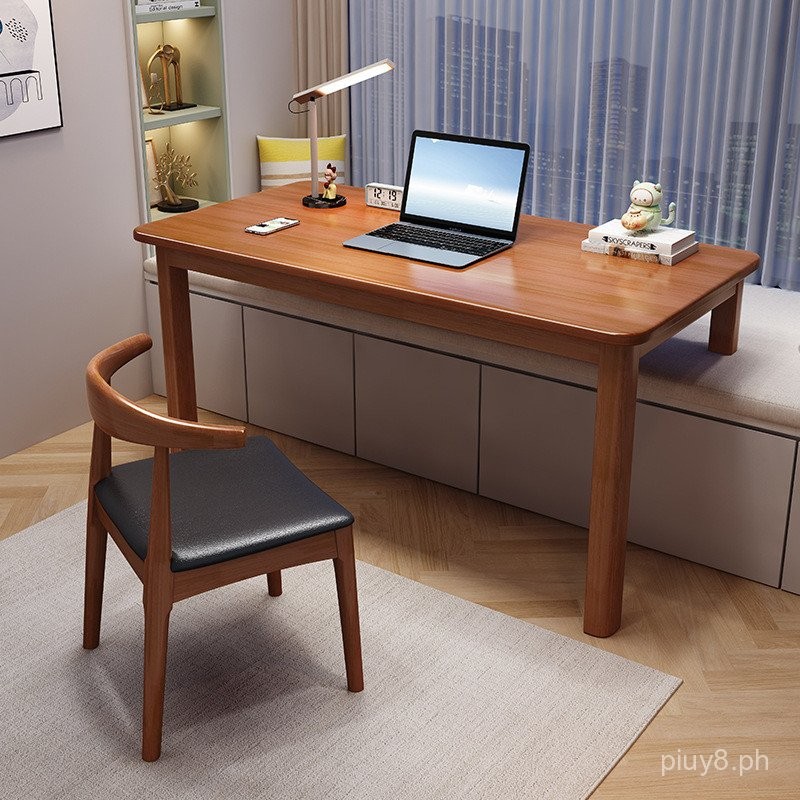 Solid Wood Bay Window Desk Workbench Balcony Transformation Laptop Desk ...