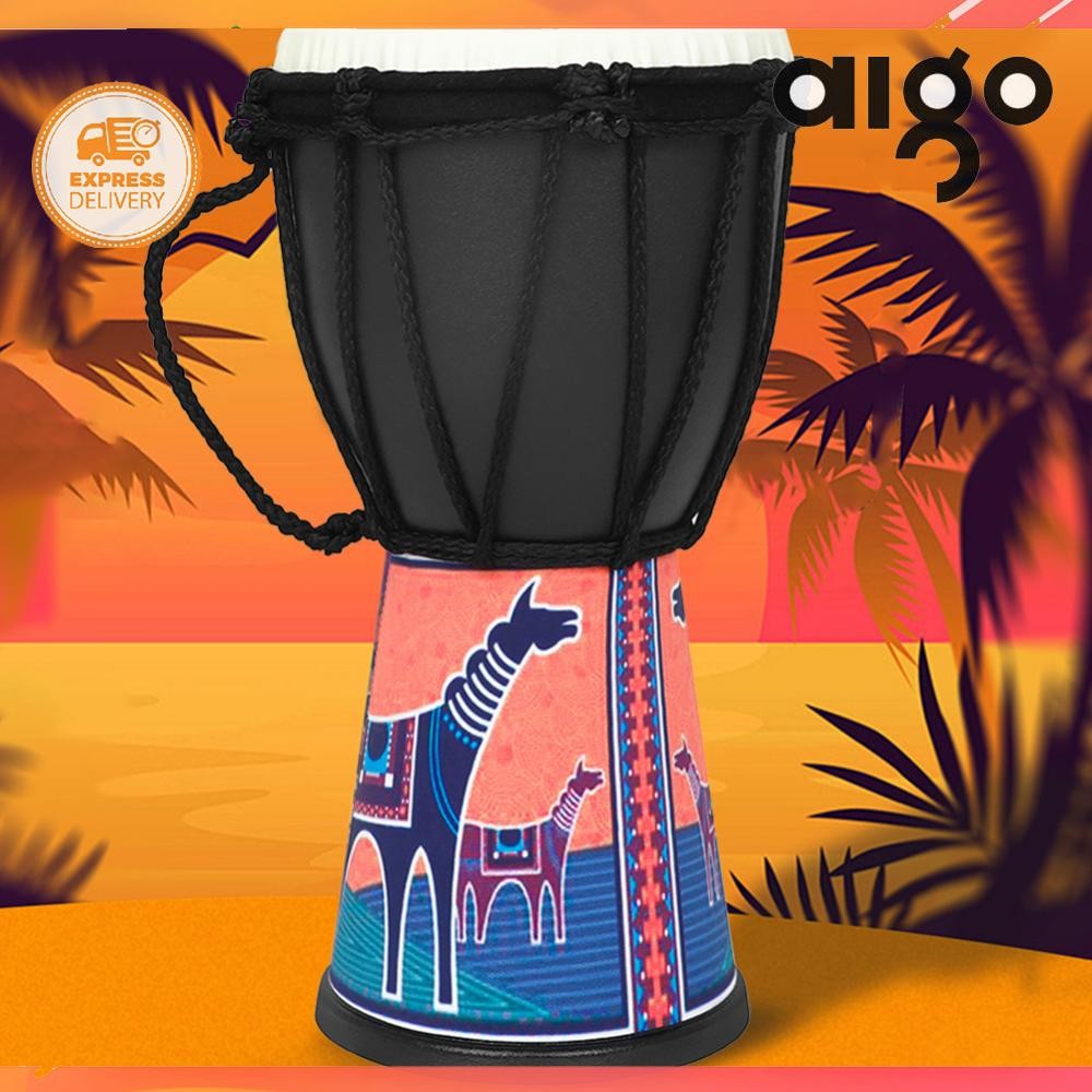 4 In African Drum Djembe Drum PVC Drum Chamber Bongo Drum Congo Drum ...