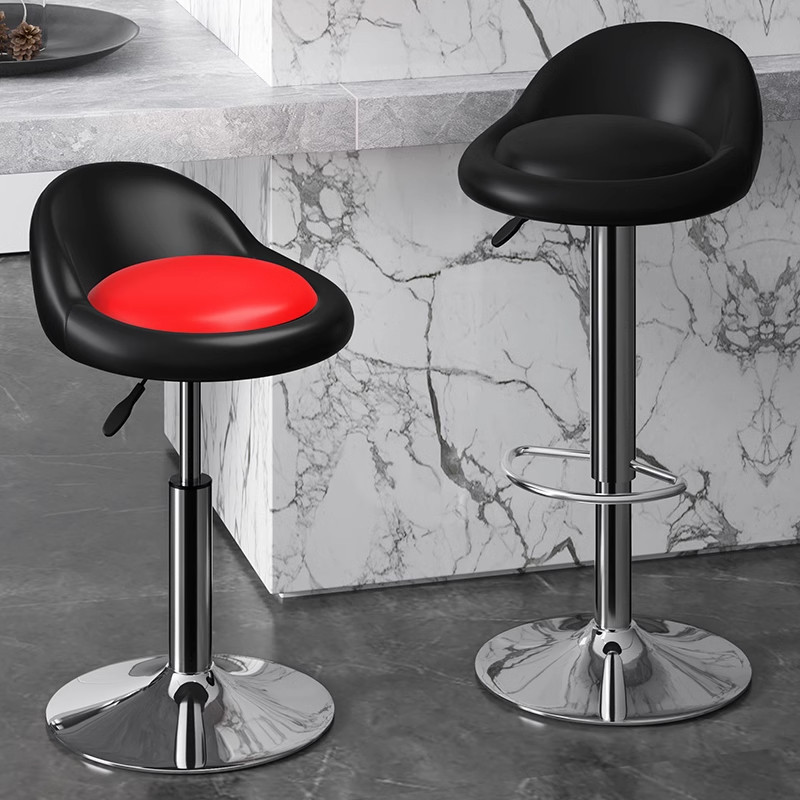 Nordic Bar Chair Lifting and Lowering High Stool Front Desk Rotating ...
