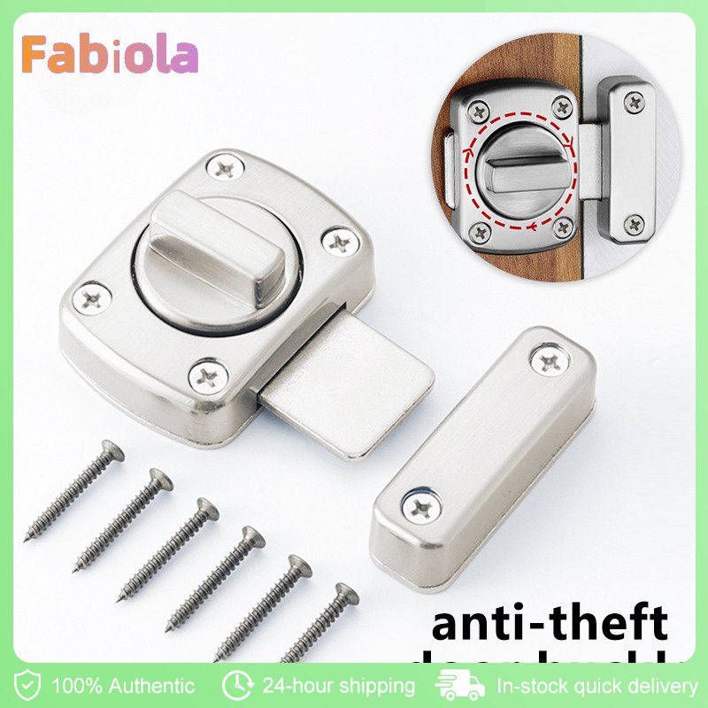 Security Lock for Door Universal Twist Lock Zinc Alloy Latches Thicken ...