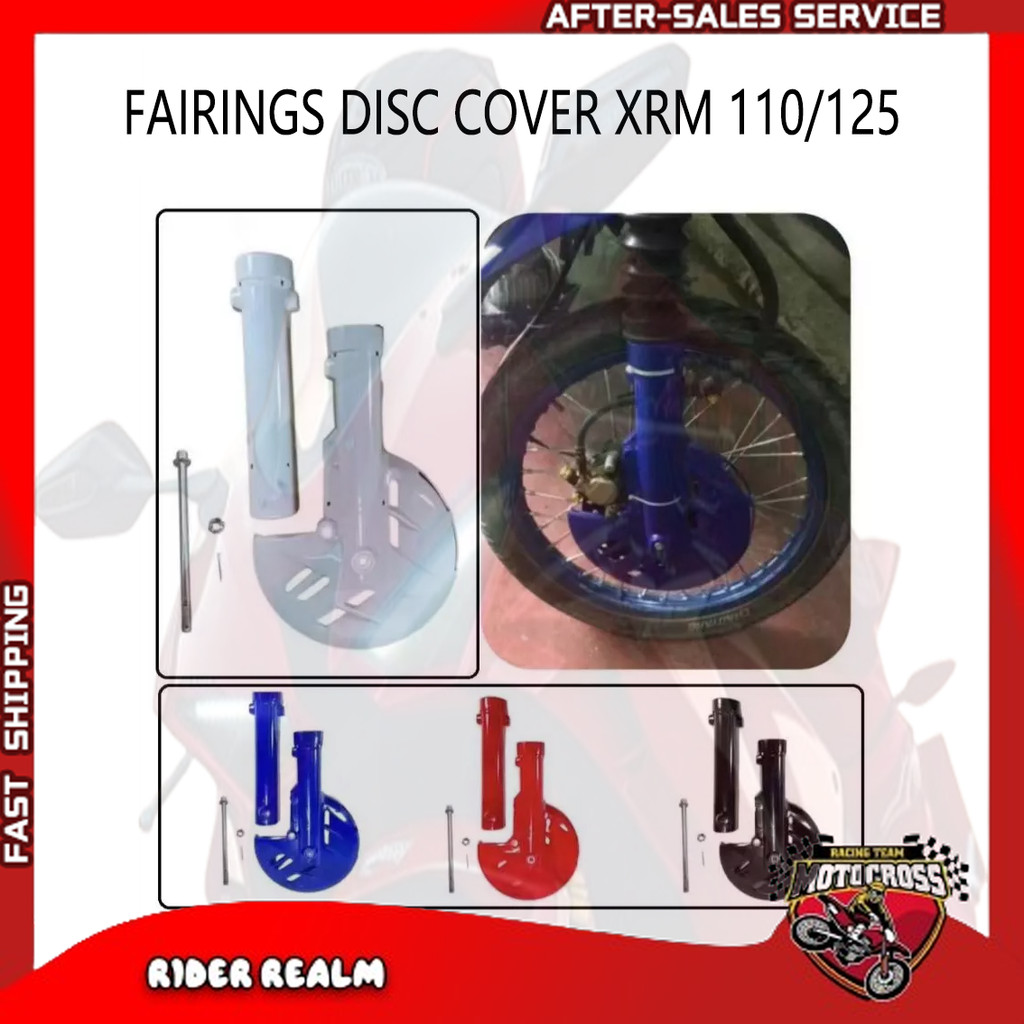HONDA XRM 110/125 FAIRINGS DISC COVER FOR MOTORCYCLE ACCESSORIES [RIDER ...