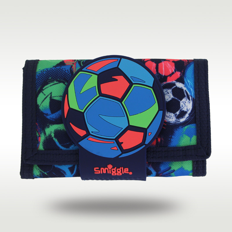 Australia smiggle children's wallet boys Blue Football clutch wallet ...