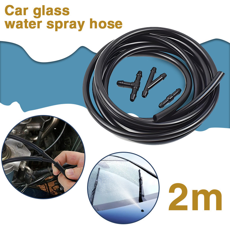 2M/Set Car Windshield Wiper Washer Hose with Connector | Shopee Philippines