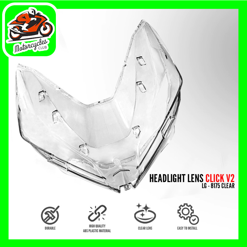 HONDA Click 125i/150i V2 V3 Headlight Lens Motorcycle lens Click ...