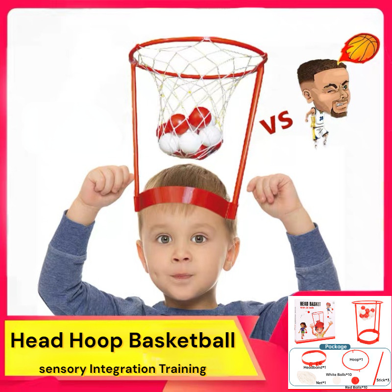 Head Hoop Basketball Shooting Toys Sensory Integration Parent Child ...