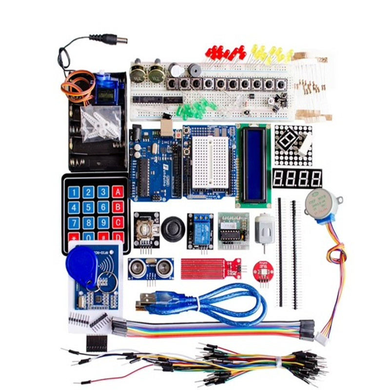 Starter Kit for Arduino Uno R3 - Uno R3 Breadboard and holder Step ...