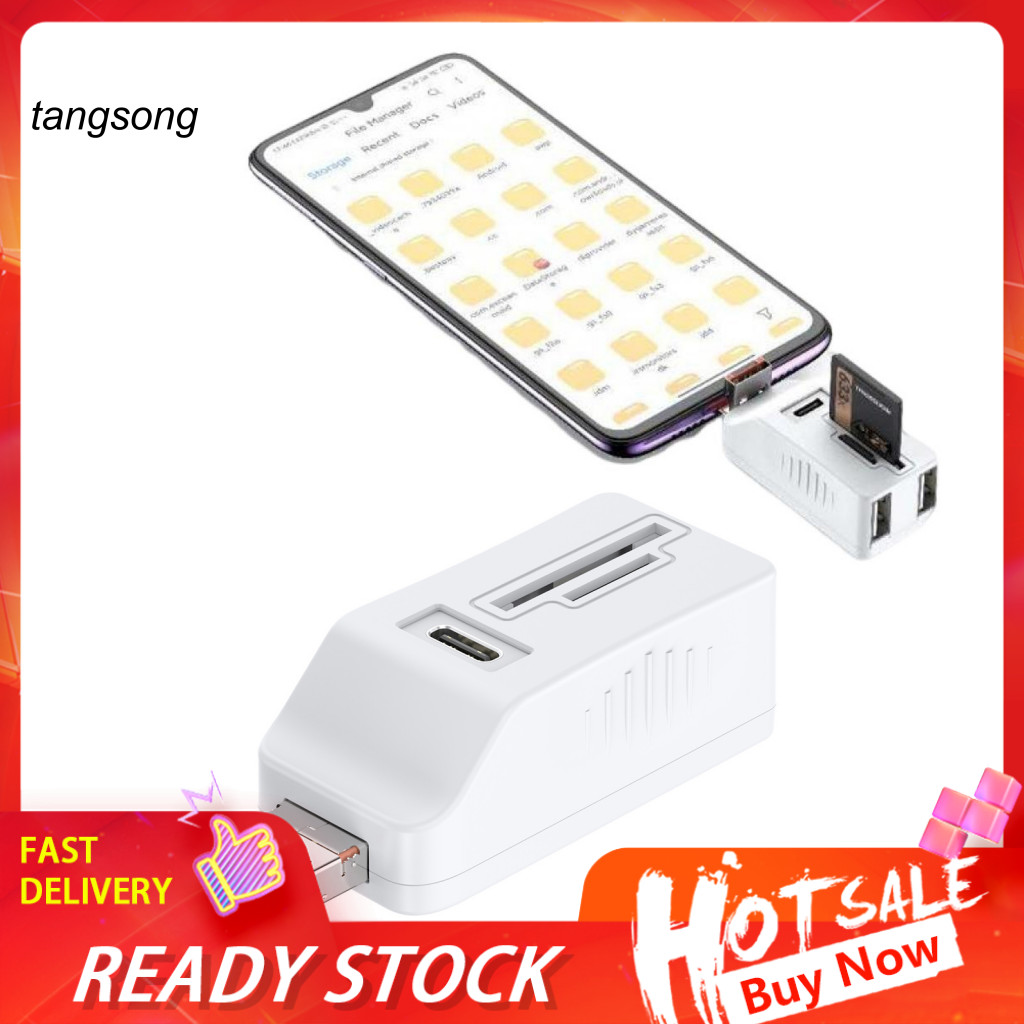 Tang_ Usb Hub Adapter Portable Usb 3.0 Hub Adapter with Sd Card Reader for Fast Data Transfer ...