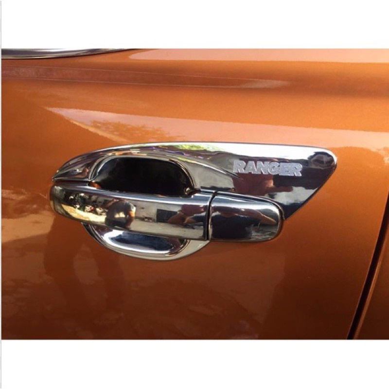 Ford Ranger door handle and door cavity set - chrome plated (high ...