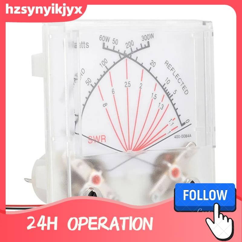 1 PCS Standing Wave Ratio SWR Watt Meter Radio Power Meter Transmitter ...