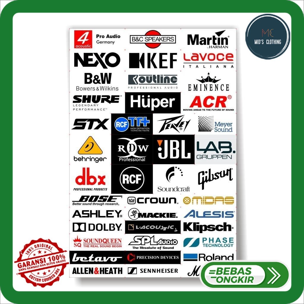 [Vinyl] Sound System Operator Sound SPL Audio RDW Behringer Midas JBL ...