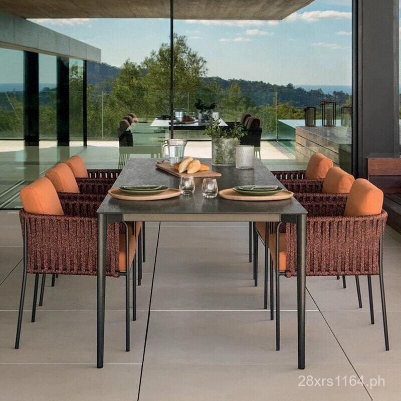 Villa Dining Table and Chairs Outdoor Sofa Bar Chairs Outdoor Bar ...