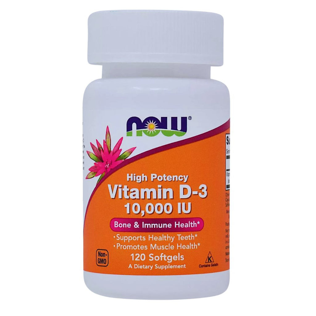 Now High Potency Vitamin D3 10000 IU (120 Softgels) | Shopee Philippines