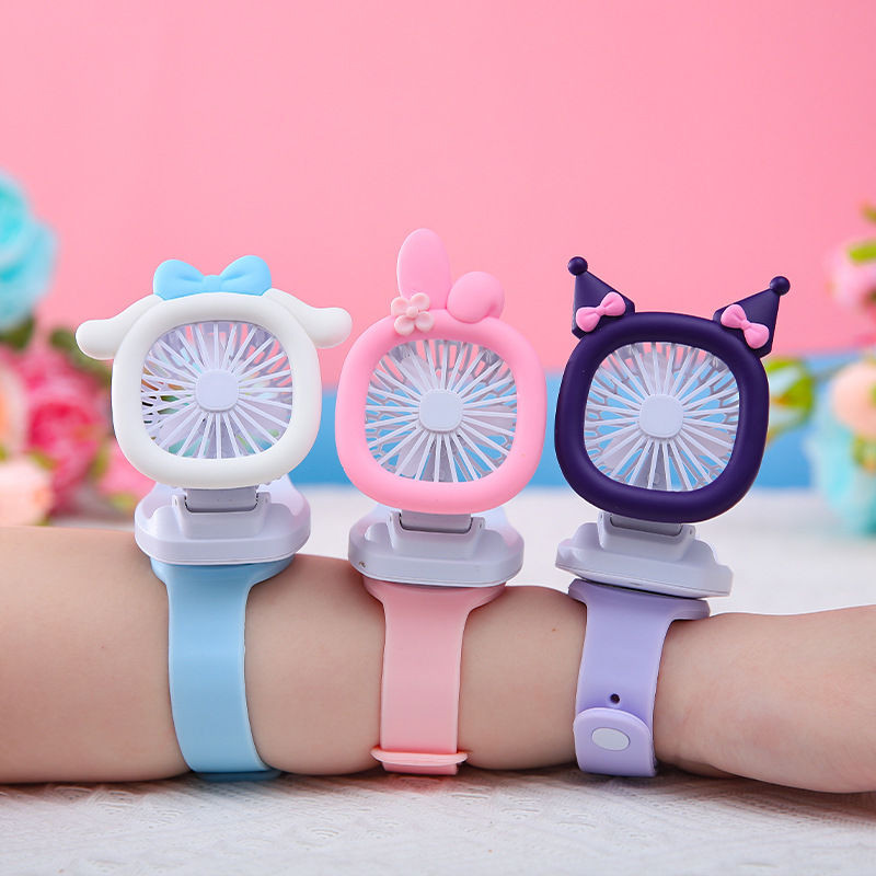 2025 New Style Children's Watch Fan Portable Wrist Fan Handheld Silent ...