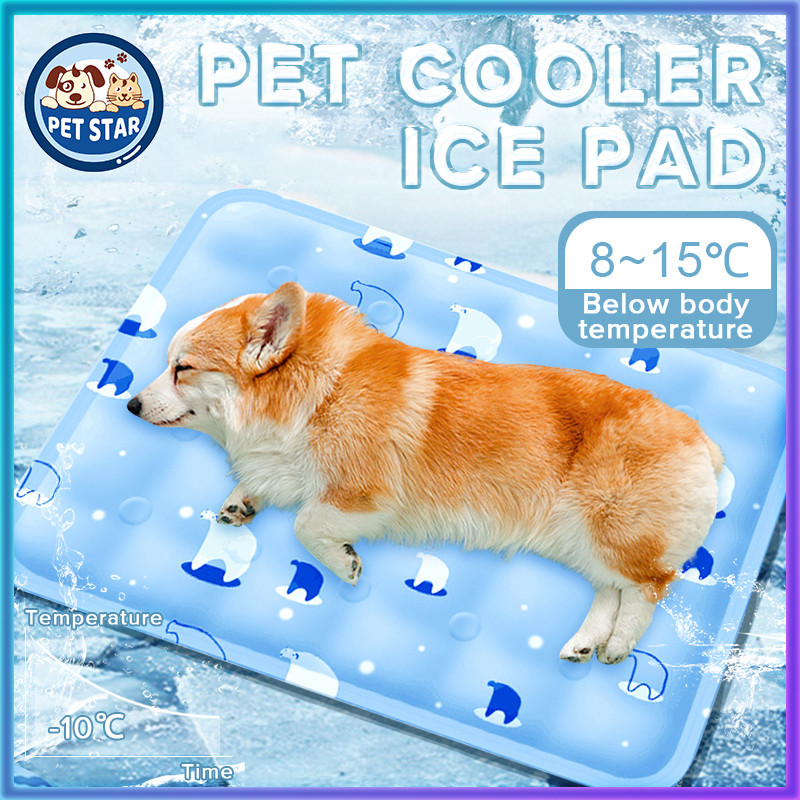 Pet Cooling Gel Mat with Non-Toxic Gel for Dogs and Cats | Shopee ...