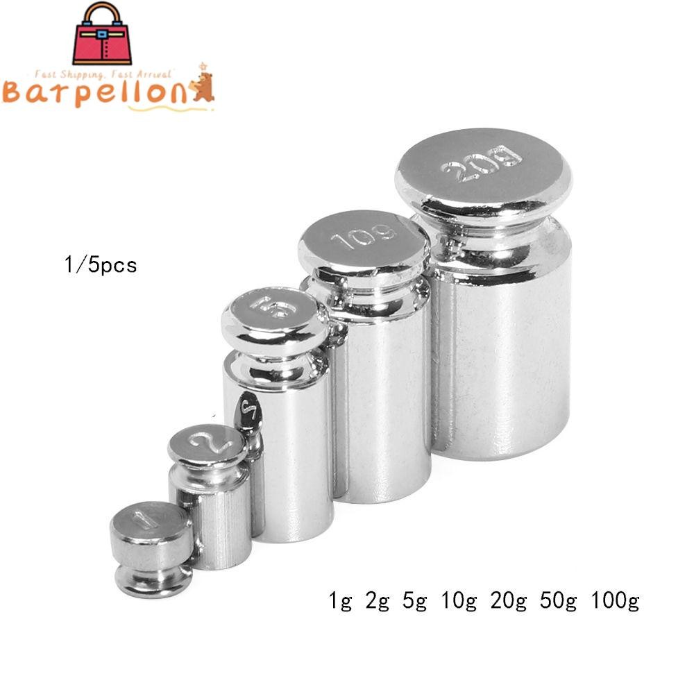 BARPELLON 1/5pcs Scale Weights Sets For Home Tool Weight Measurement 1g ...