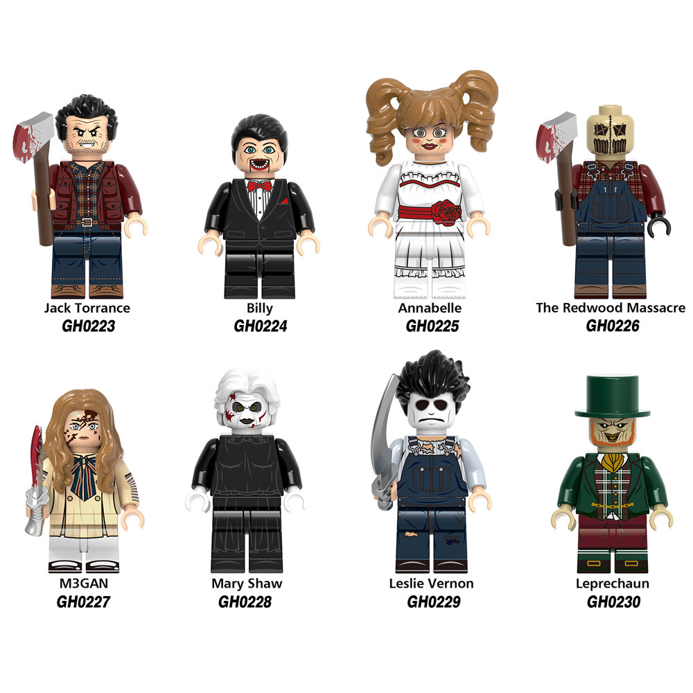Horror Movie Jack Torrance Billy Annabelle Mary Shaw Leslie Vernon ...