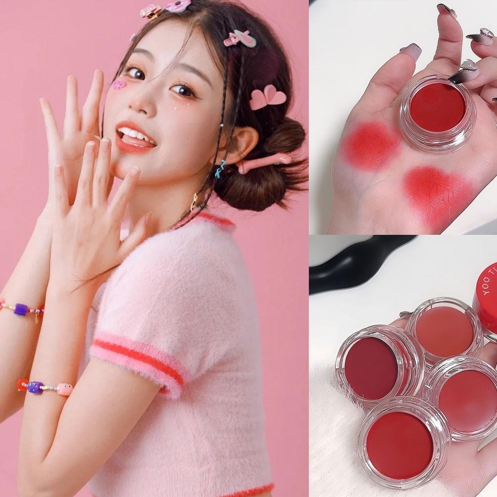 Yoo Tiger Jelly Lip Mud Canned Lip Balm For Women Long-lasting Matte ...