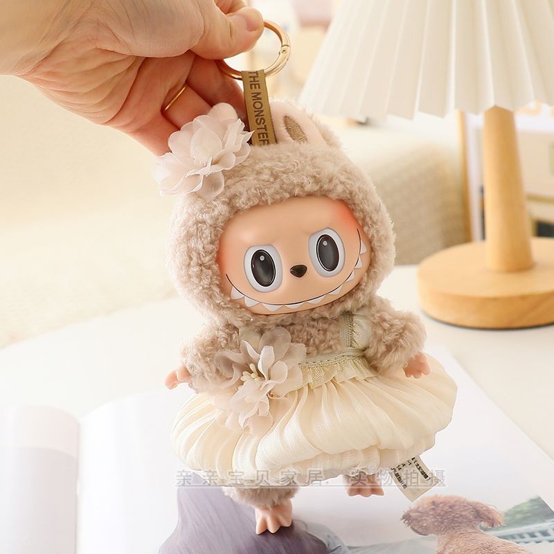 Baby Clothes 17cm labubu labubu Macron Vinyl Mystery Box Pendant ...