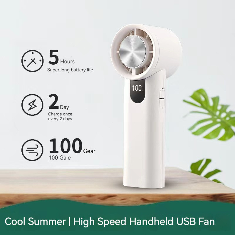 Portable Fan Refrigeration Handheld Fan Turbo Fan 15000 RPM Usb Fan ...