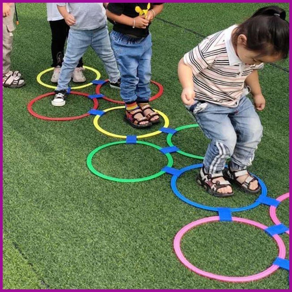 Hopscotch Rings For Kids Combine Hopscotch Rings Preschool Playground ...