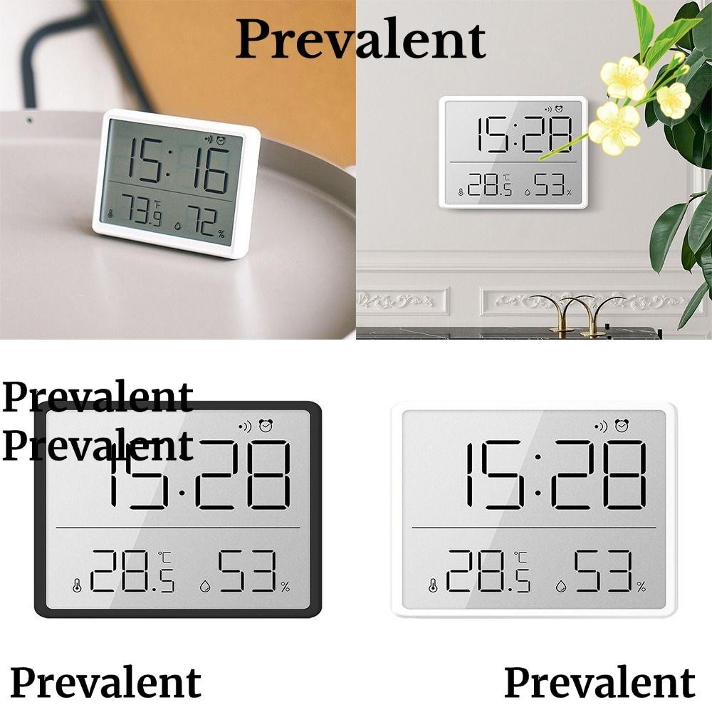 PREVA Number Electronic Clock, ABS 2Colors Magnetic Alarm Clock, Multi ...