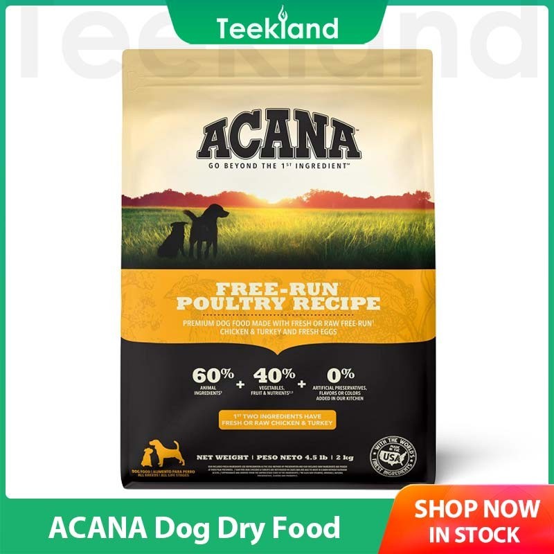 Teekland ACANA Pet Dog Dry Food High Protein Grain Free Puppy Food for ...