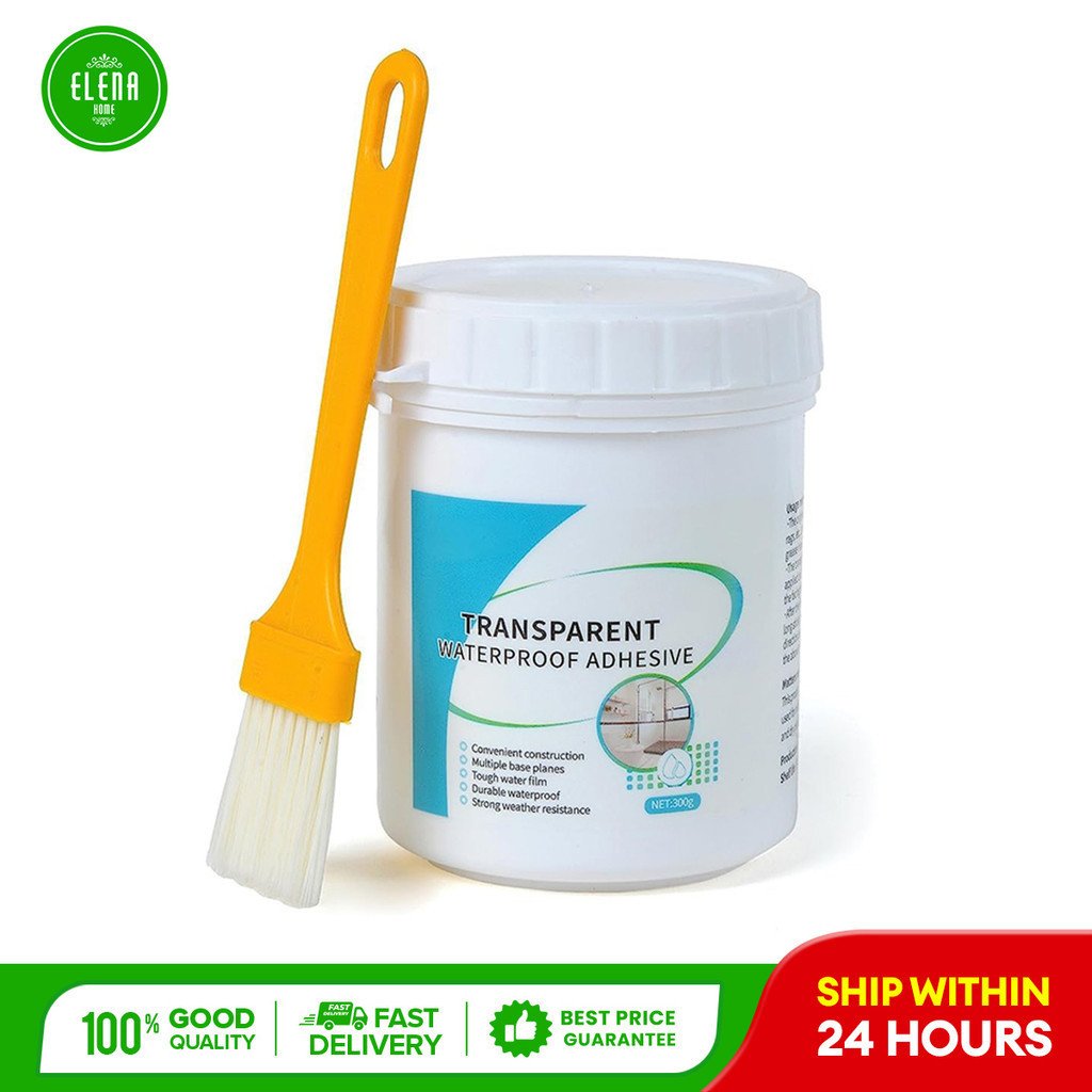 Elena Adhesive Transparent Waterproof Sealant Sticky Invisible Glue ...