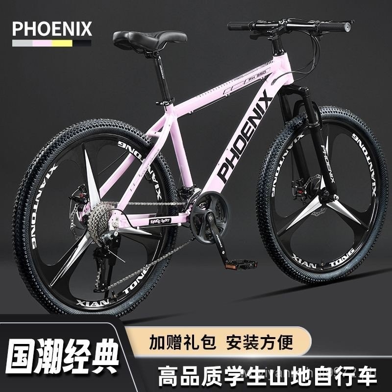 Phoenix Mountain Bike Men's and Women's Variable Speed off-Road ...