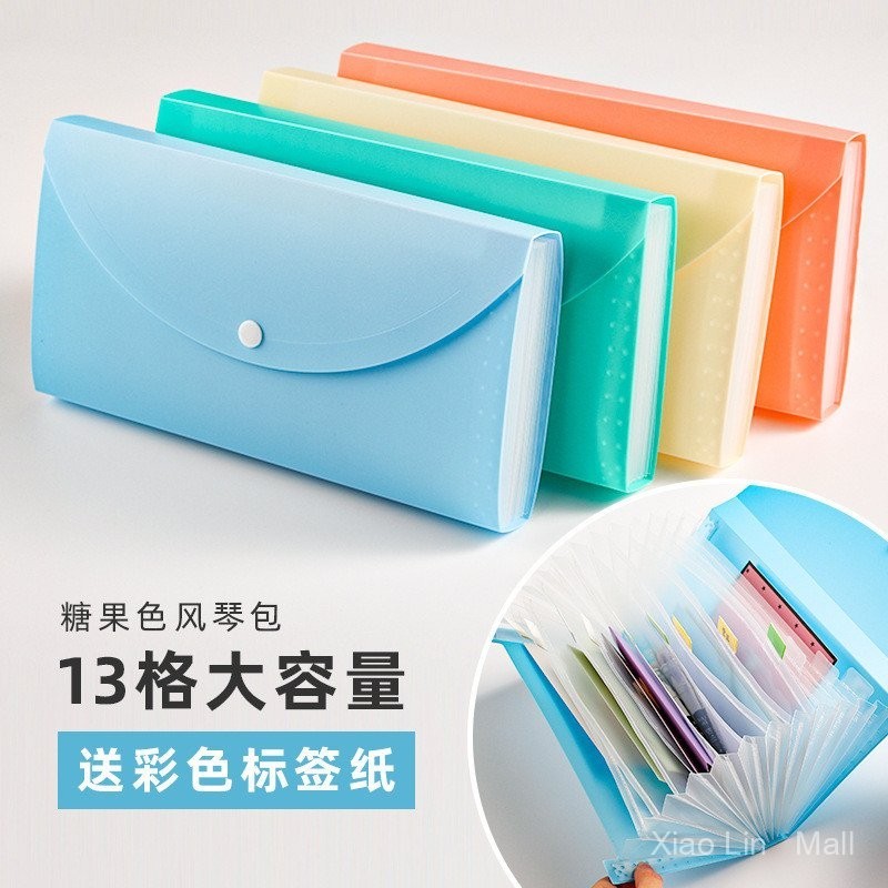 B5/A6File Holder Multi-Layer Folder Small Size Plastic Certificate ...