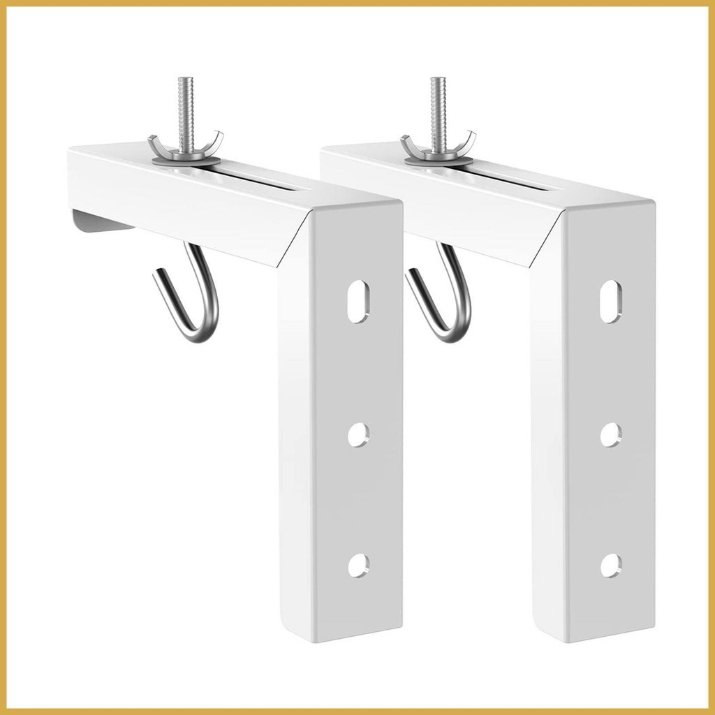 Wall Projector Screen Mount L-Shaped Wall-Mounted Stand White Projector ...