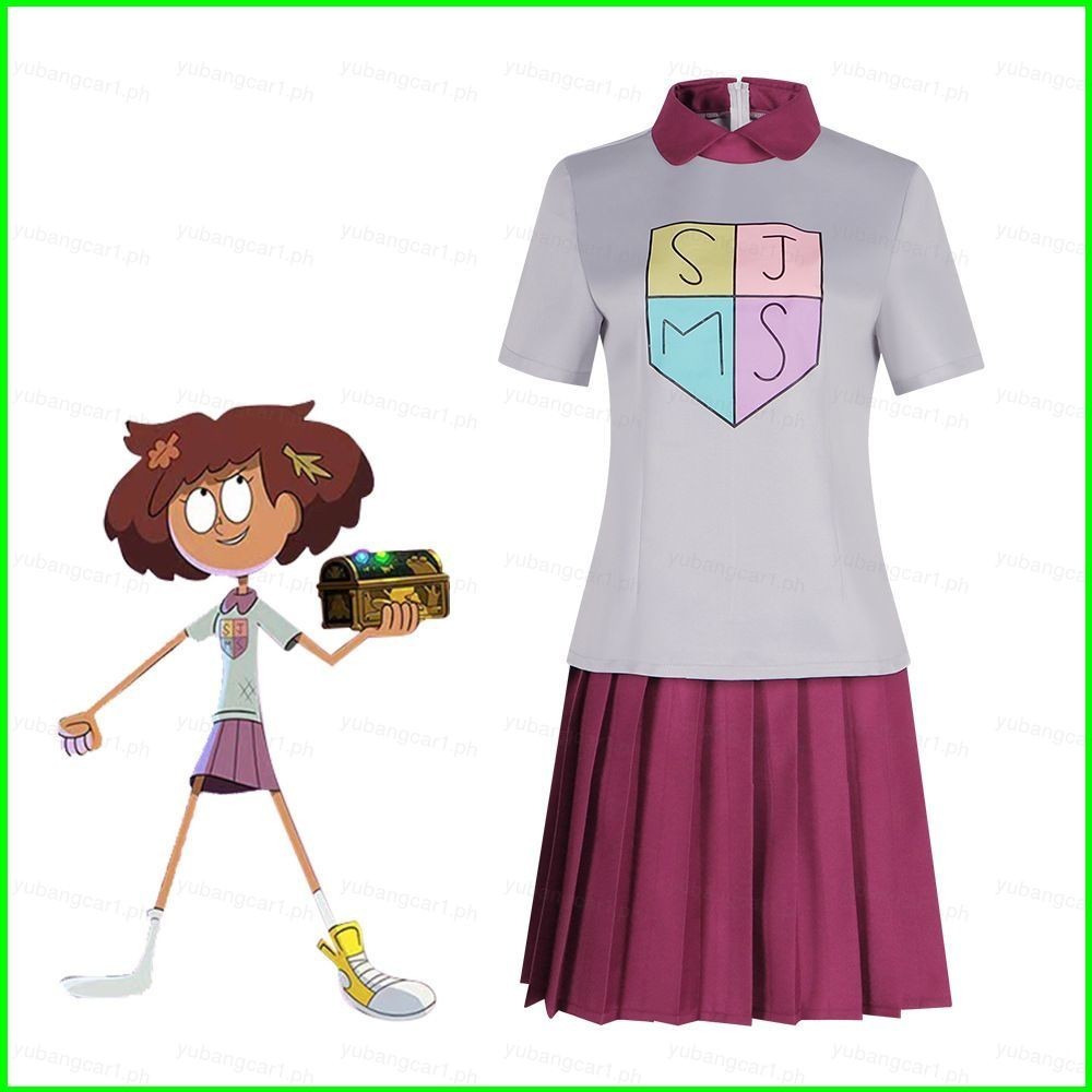 YB1 Amphibia Teen Girl in a Frog World Anne Boonchuy T-shirt dress role ...