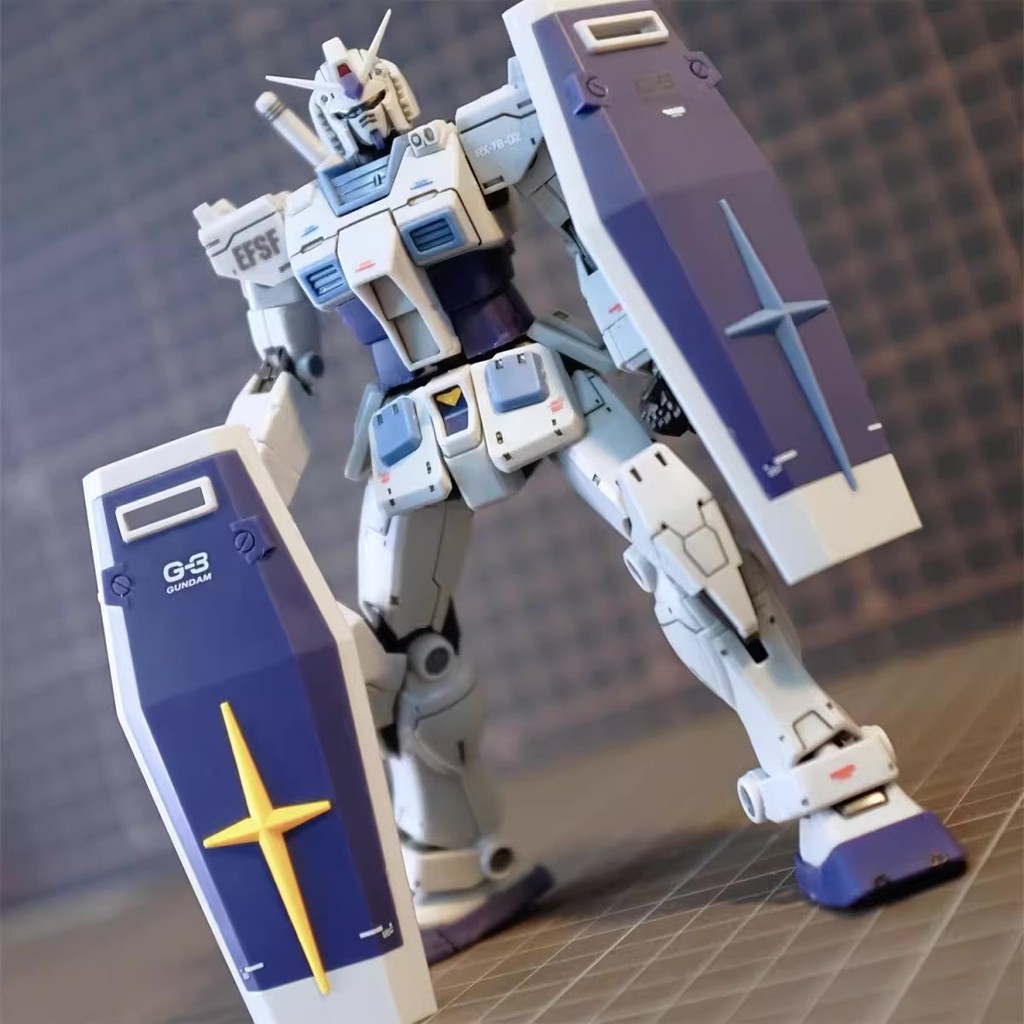 Gundam HG GTO 026 RX-78-2 2 shields 2 bazooka G3 Color The Origin ...