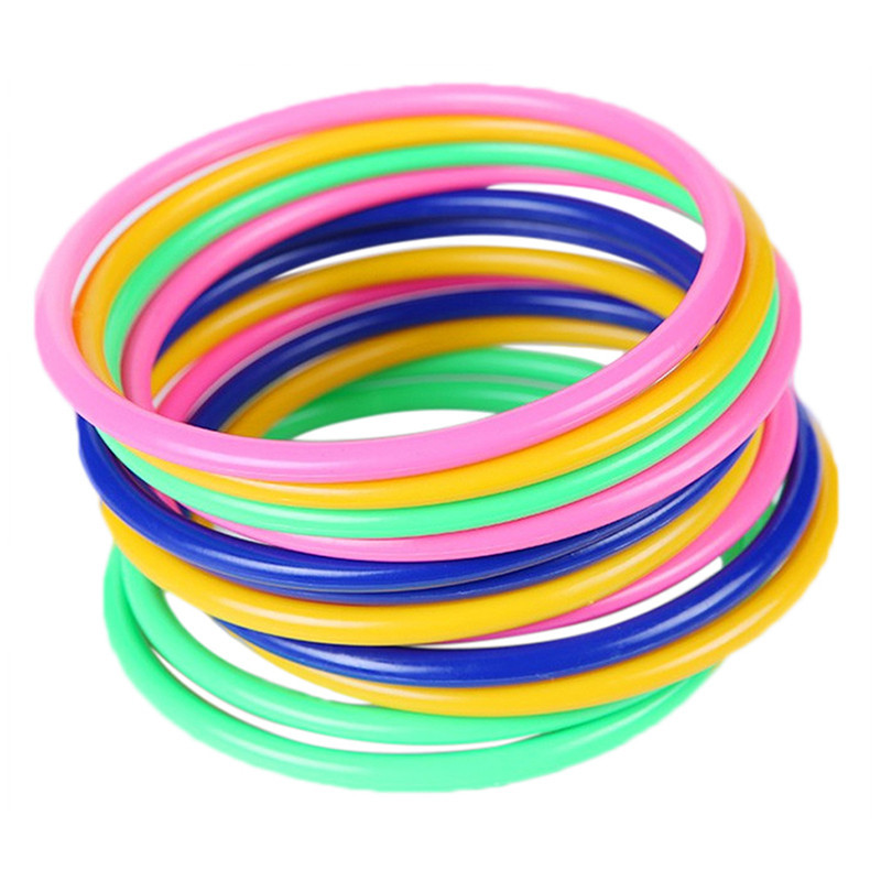 Plastic Toss Rings For Speed And Agility Practice Games Kids Child G5 ...