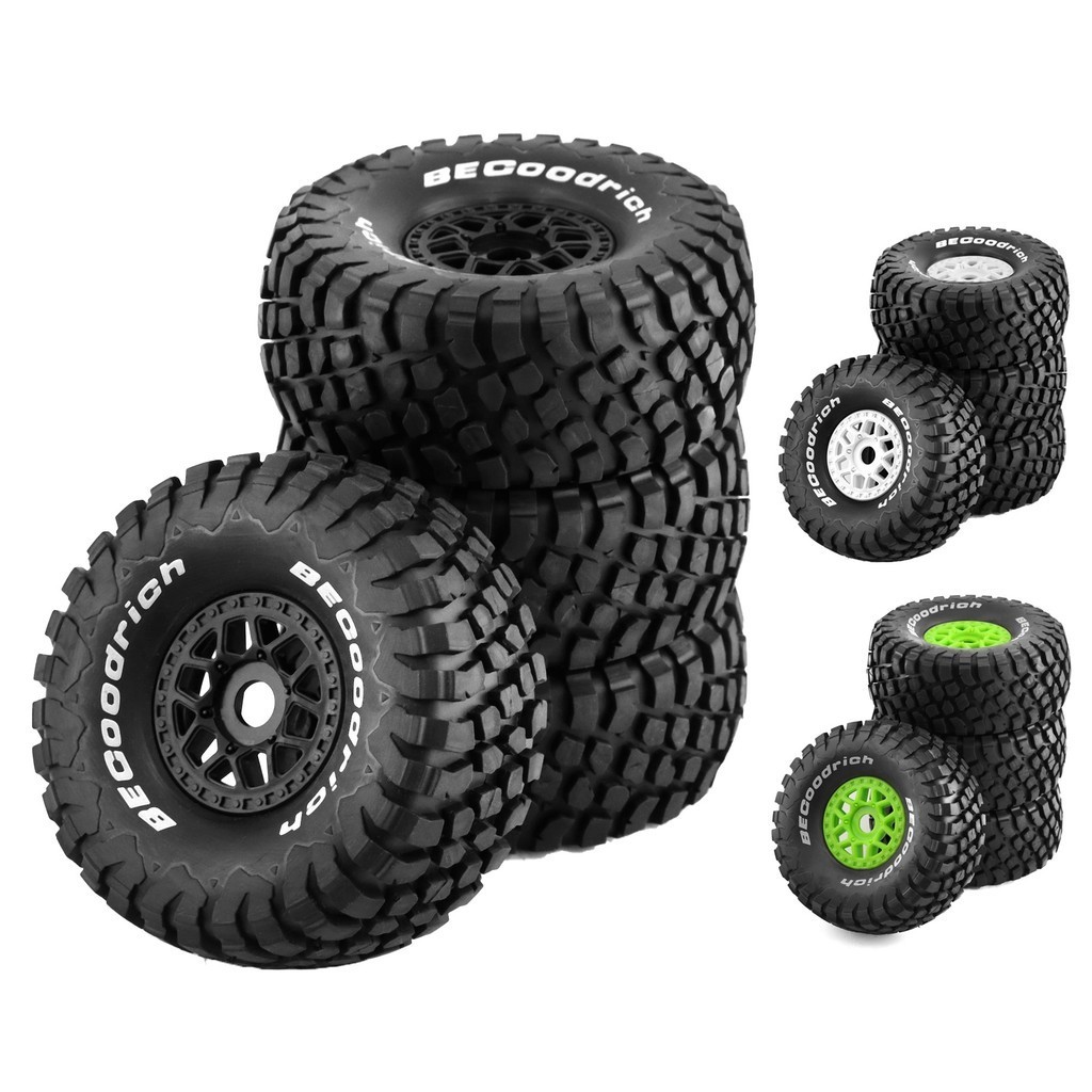 4Pcs 138mm 1/7 Desert Short Course Truck Tire 17mm Wheel Hex for ARRMA ...