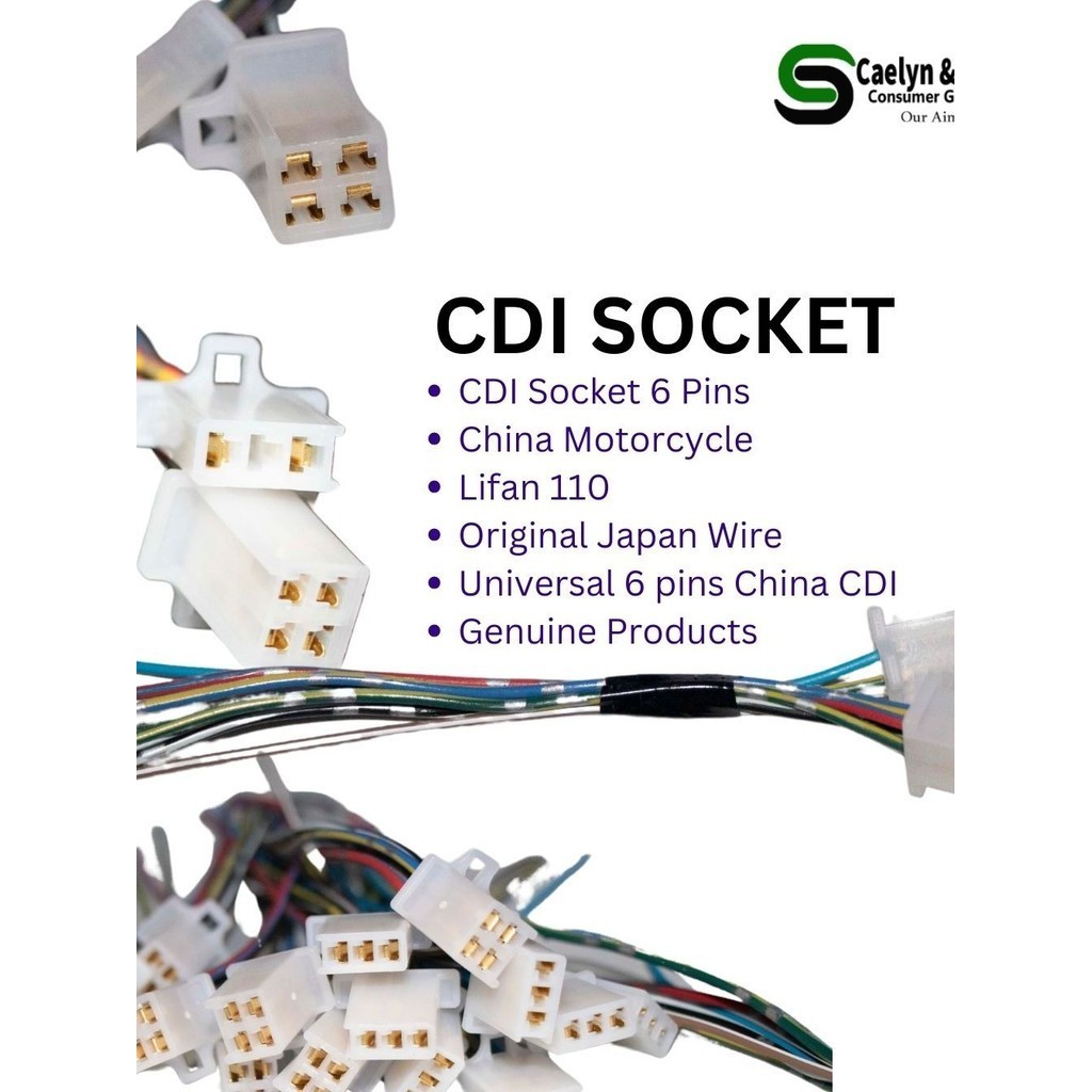 CDI Socket for Motorcycle - LIFAN150/TMX125/RUSI125/RUSI150/WAVE110 ...