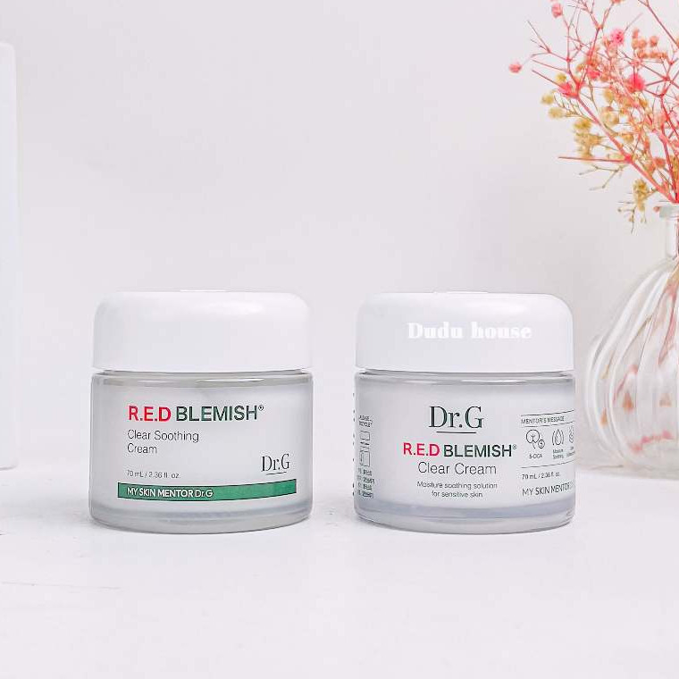 DR.G Drg Red Blemish cica soothing cream 70ml - Genuine | Shopee ...