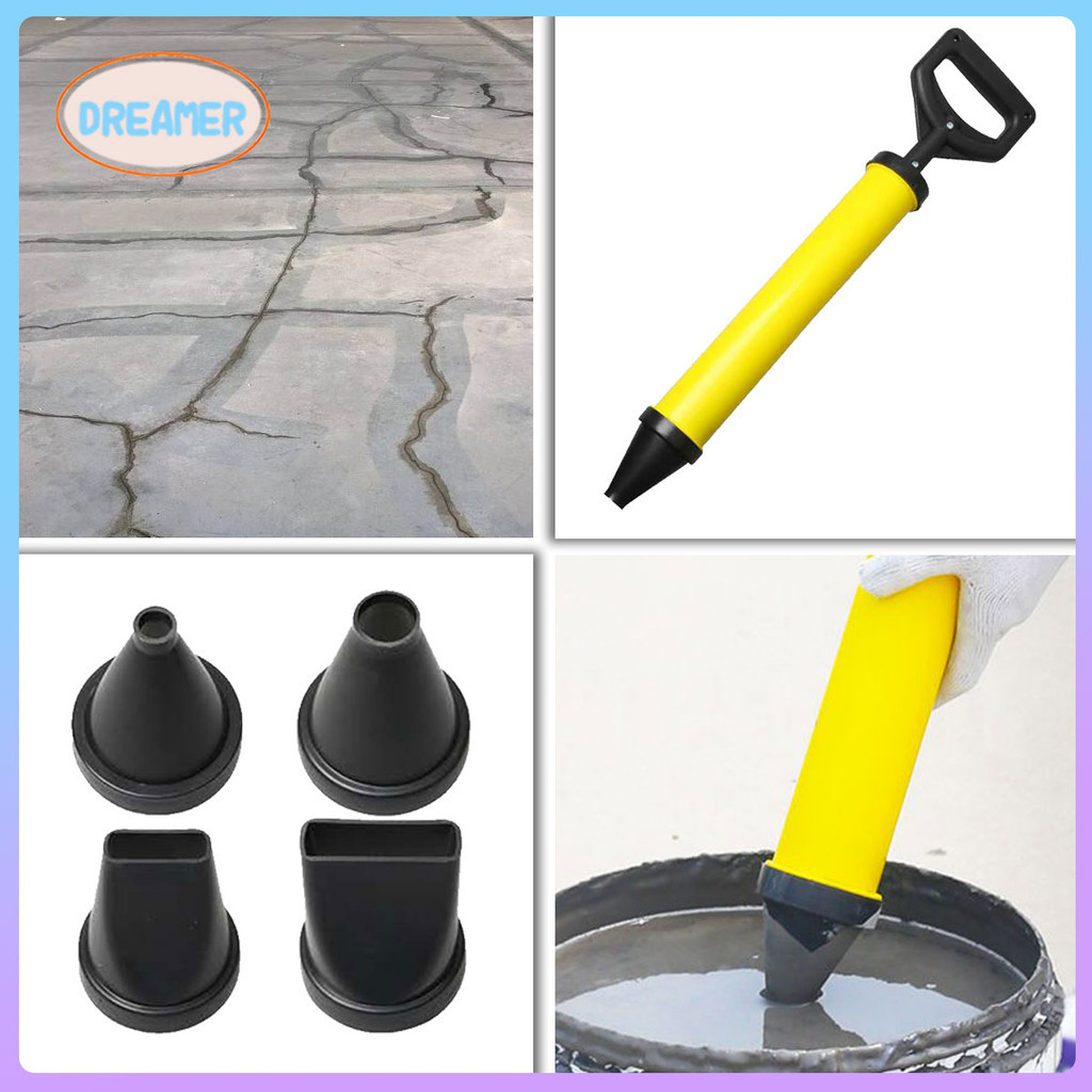 Applicator Grout Filling Tools With 5 Nozzles Cement Caulking Gun ...